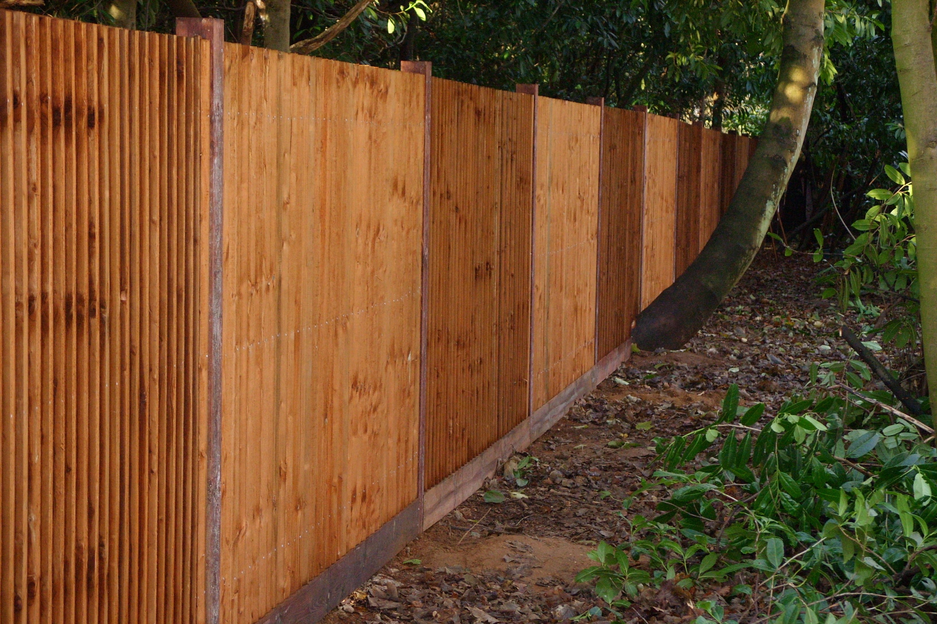 Fencing installation - JE Homewood